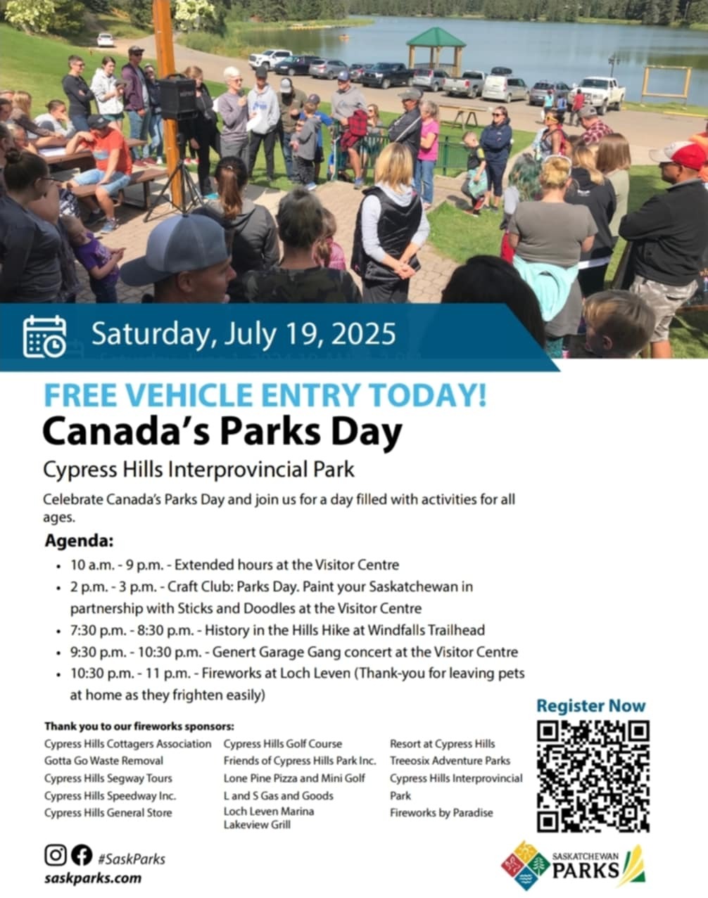 Parks Day in Cypress Hills « Cypress Hills - Grasslands Destination Area